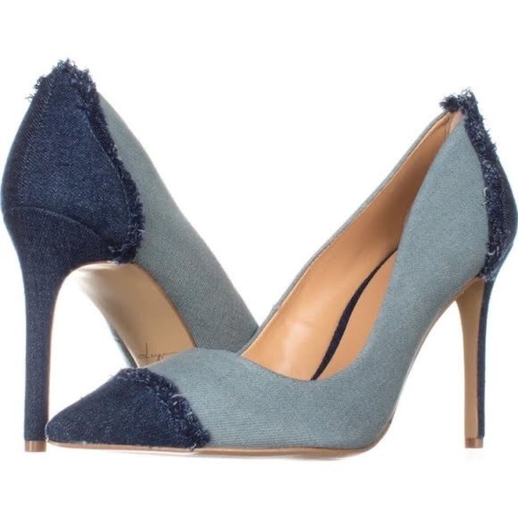 Daya By Zendaya | Shoes | Daya By Zendaya Denim Stilettos | Poshmark